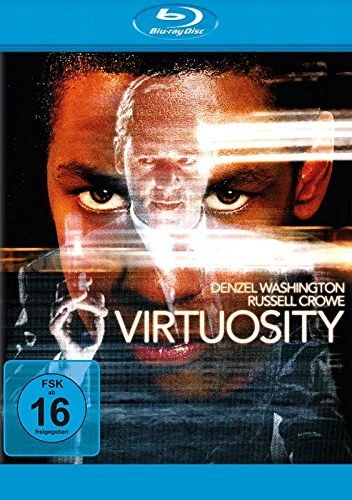 VIRTUOSITY [BLU-RAY] (DVD) Washington Denzel Linch Kelly Crowe Russell ...