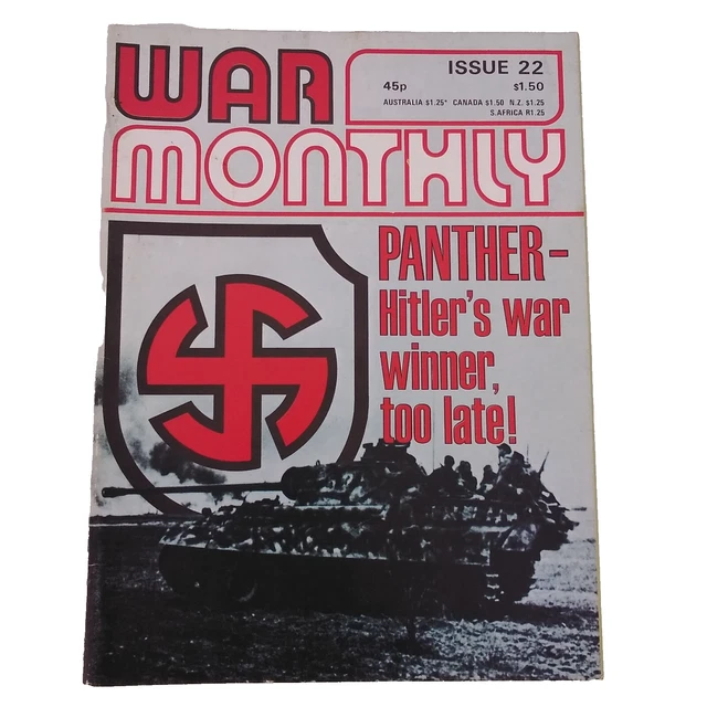 WAR MONTHLY MAGAZINE 1976 Issue #22 Panther, Kokoda Trail 1942 - John ...