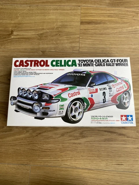 TAMIYA 1:24 - Castrol Celica Toyota Celica GT-Four ('93 Monte-Carlo ...