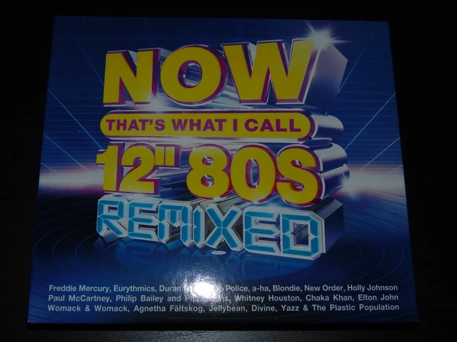 NOW THAT'S WHAT I CALL 12" 80's REMIXED 4 x CD SET £6.99 - PicClick UK