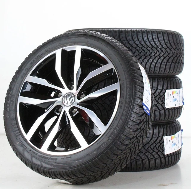 VW GOLF 7 & R-Line Sportsvan Winter Wheels 17 Inch Rims Madrid ...