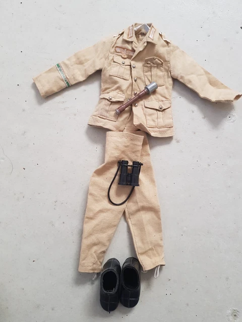 VINTAGE ACTION MAN afrika korps part uniform $54.66 - PicClick