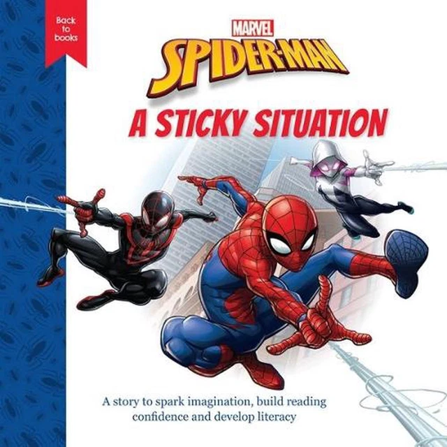 DISNEY BACK TO Books: Spider-Man - A Sticky Situation by Disney ...