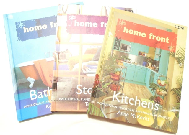 SALLE DE BAIN, rangement et cuisines BBC Home Front Books X3 EUR 8,18 ...