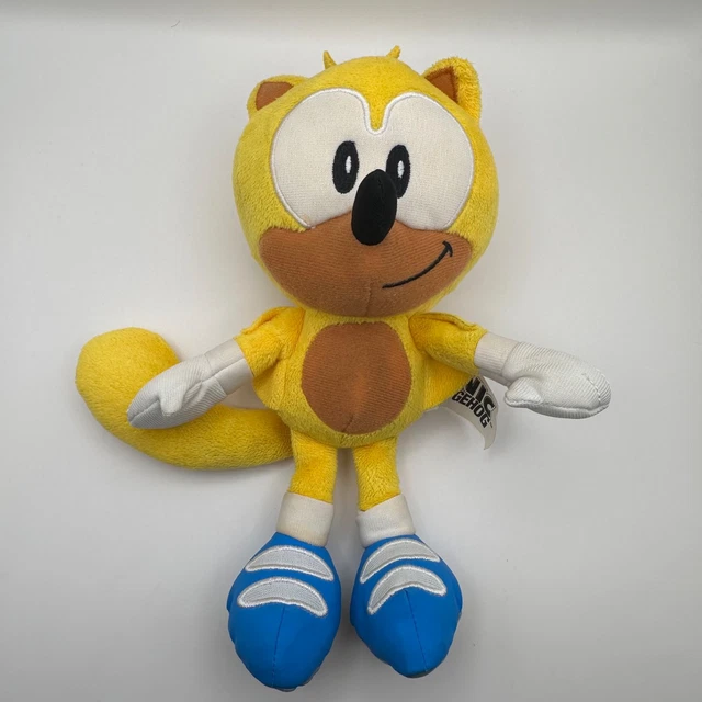 SONIC THE HEDGEHOG Ray The Flying Squirrel Jakks Plush Soft Toy Pacific ...