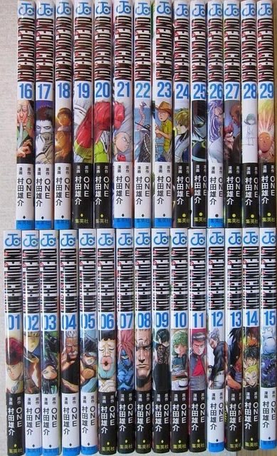ONE-PUNCH MAN VOL.1-29 Comics Complete Set Japanese Language Manga Book ...