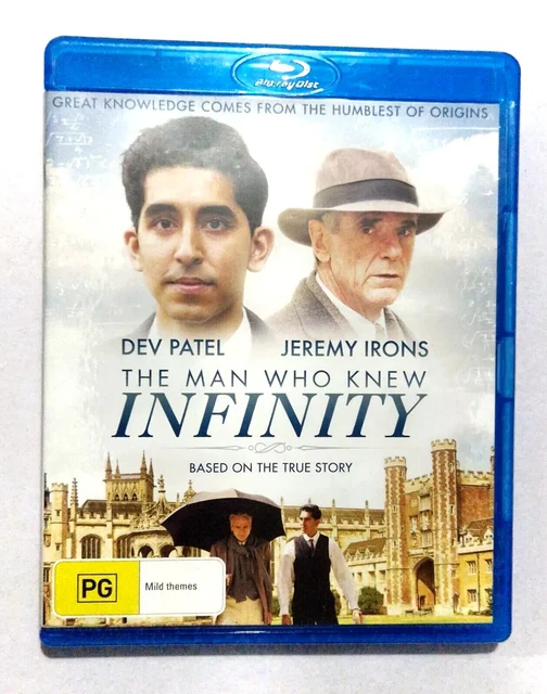 THE MAN WHO Knew Infinity Blu-ray Mathematics Cambridge Jeremy Irons ...