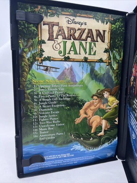 TARZAN AND JANE (DVD, 2002) Disney Fast CanadianShipping $7.56 ...