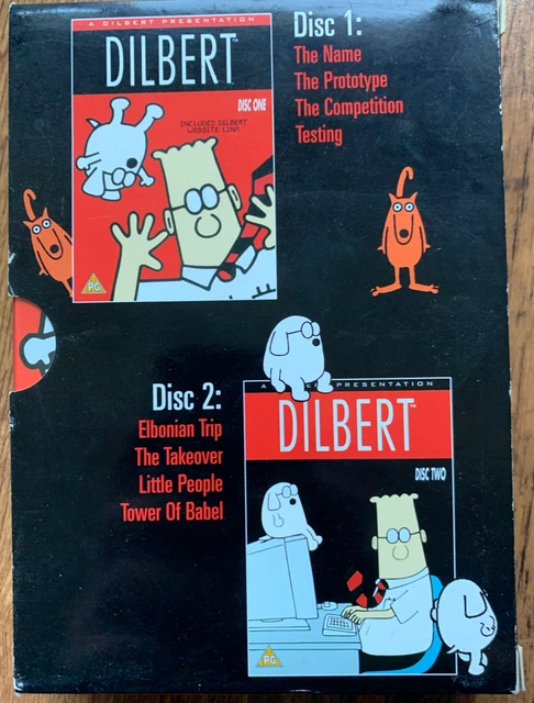 DILBERT DVD COFFRET Culte Dessin Animé Comédie Série TV 2 Disques EUR ...