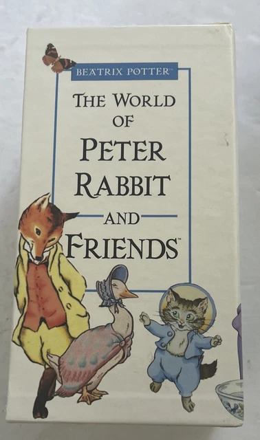 BEATRIX POTTER VHS Box Set of 3 The World of Peter Rabbit and Friends ...