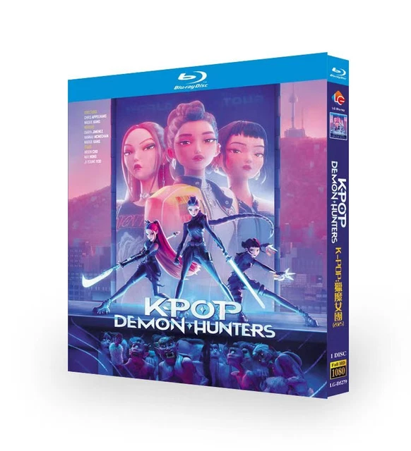 K-POP: DEMON HUNTERS (2025) 1-Disc 1080P All RegionPlay Seal Box £15.04 ...