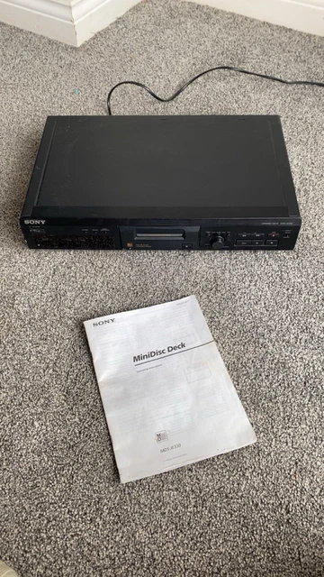 SONY MINIDISC DECK MDS-JE330 with Remote Mini Disc Player/Recorder £80. ...