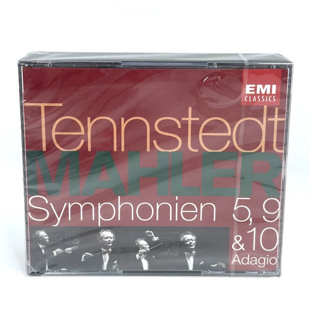 MAHLER: SYMPHONIES NOS. 5, 9, & 10 - Adagio Tennstedt New Sealed $49.95 - PicClick AU
