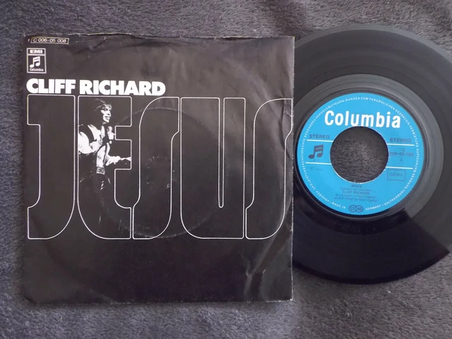 CLIFF RICHARD - Jesus / Mister Cloud klasse German Columbia 45 EUR 7,55 - PicClick FR