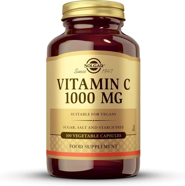 VITAMIN C 1000MG - Healthy Immune System - Helps Fight Free Radicals ...