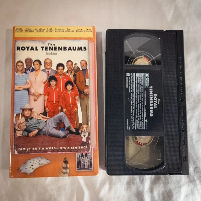 THE ROYAL TENENBAUMS (VHS, 2001) Gene Hackman Bill Murray Wes Anderson ...