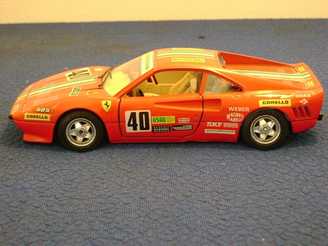 BURAGO /BBURAGO Ferrari GTO Rally cod . 0192 scala 1: 24 ohne OVP EUR 4 ...