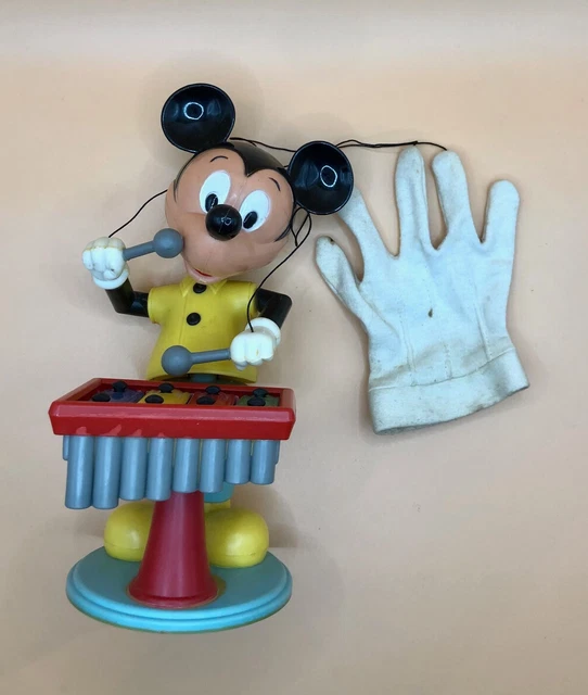 VINTAGE 1960S KOHNER Walt Disney Toy Mickey's Magic Marionette Glove ...