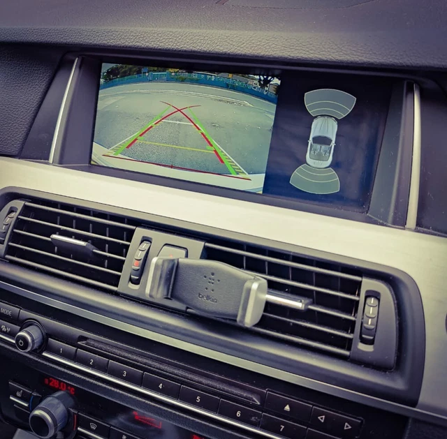 REVERSE CAMERA RETROFIT NBT BMW Apple CarPlay Android Auto 5 series F10 ...