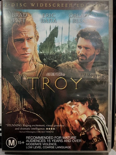 TROY (DVD, 2004, 2-Disc Set) Widescreen Edition $3.00 - PicClick AU