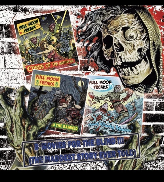 FULL MOON FREAKS - B Movies For The Blind, Vinyl, Lp, Ltd Edit ...