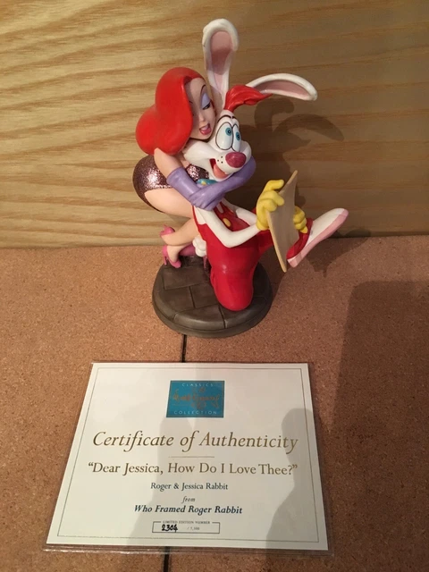 WDCC - WHO Framed Roger Rabbit - Roger & Jessica Rabbit £350.00 ...
