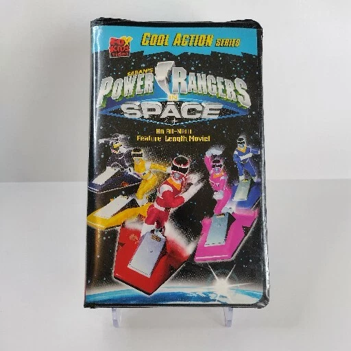 POWER RANGERS IN Space VHS Clamshell Fox Kids Cool Action Series 1998 £ ...