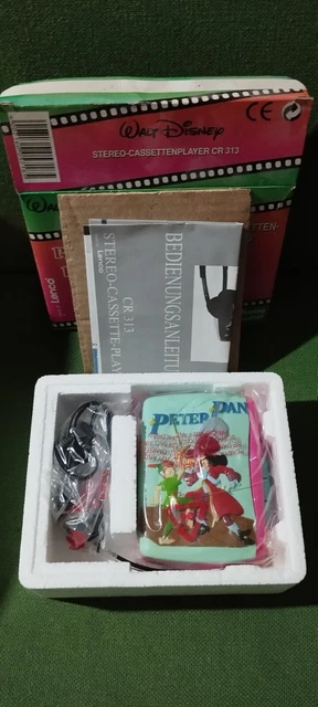 DISNEY STEREO CASSETTE Peter Pan Lenco Walkman Vintage Retro £24.99 ...
