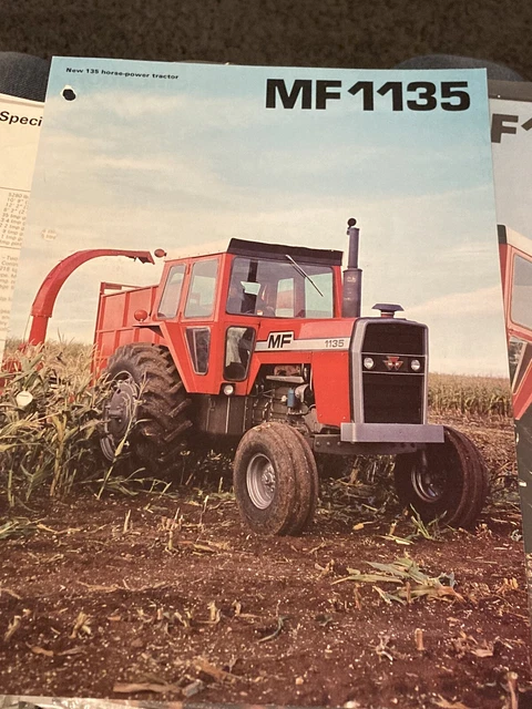 1977 MASSEY FERGUSON "MF1505" Articulated Tractor Brochure Leaflet £9.38 - PicClick UK