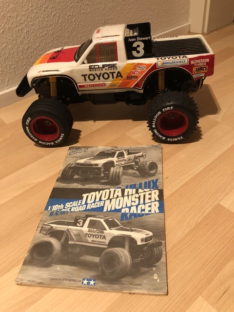 VINTAGE TAMIYA RC Toyota Hilux Monster Racer CPR Unit P-100F £333.43 ...