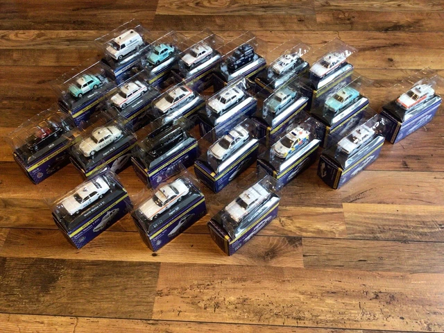 ATLAS 1/43 POLICE Car Job Lot / Collection Models X 22 - All Mint ...
