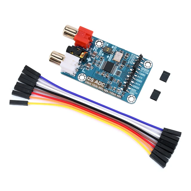 I2S ADC AUDIO I2S Capture Card Module Master Slave Mode Development ...