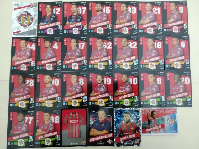 CALCIATORI PANINI 2022 - 2023 2022/23 Cremonese Squadra COMPLETA 27 Figurine EUR 5,00 - PicClick IT