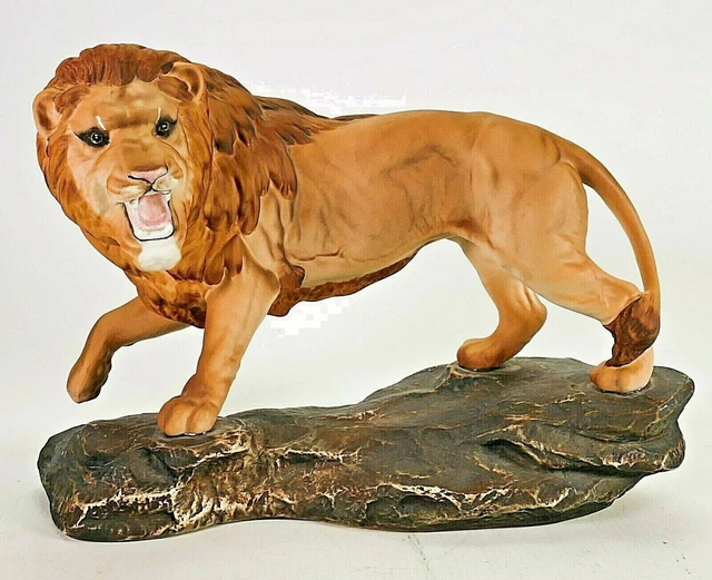 BESWICK CONNOISSEUR SERIES Lion on a Rock Model 25545A Satin Matt EUR ...
