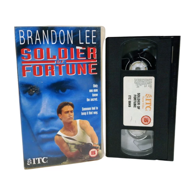 SOLDIER OF FORTUNE VHS (1989) Brandon Lee | Rare Action Movie ...