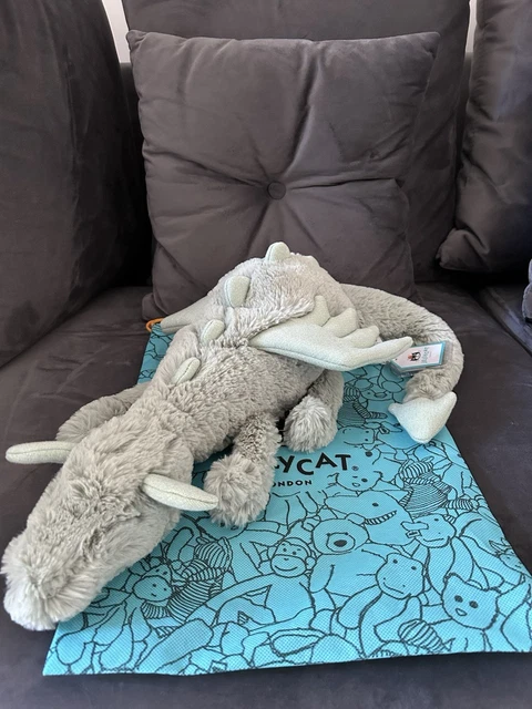 JELLYCAT LARGE SAGE Dragon - Rare/Retired - With proof of purchase £234 ...