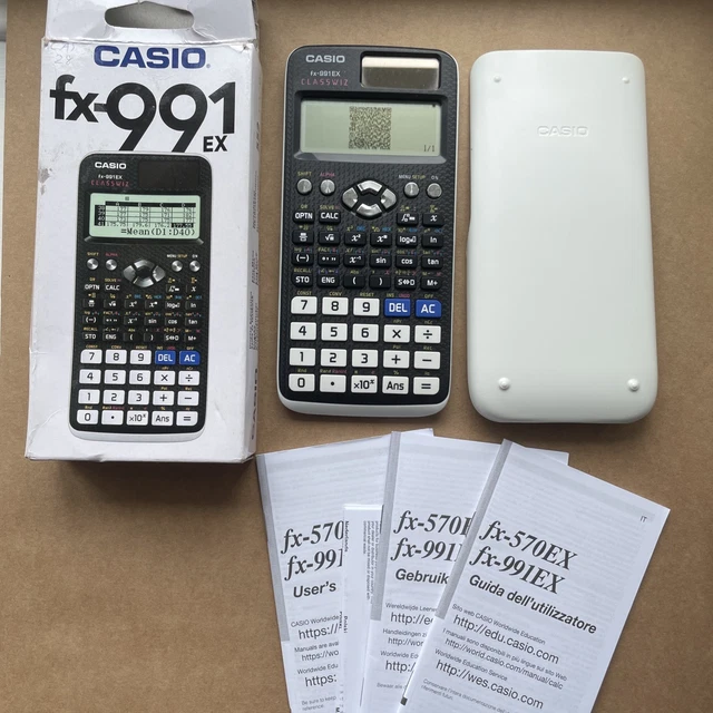 GENUINE CASIO FX-991EX Classwiz Advanced Engineering Scientific ...