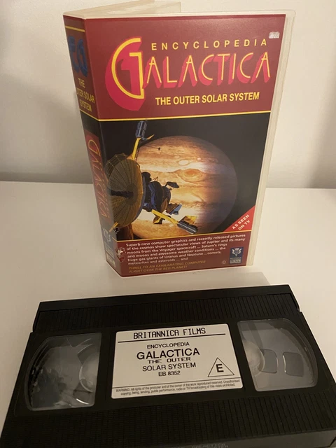 ENCYCLOPEDIA GALACTICA - The Outer Solar System [VHS Tape] £14.99 ...