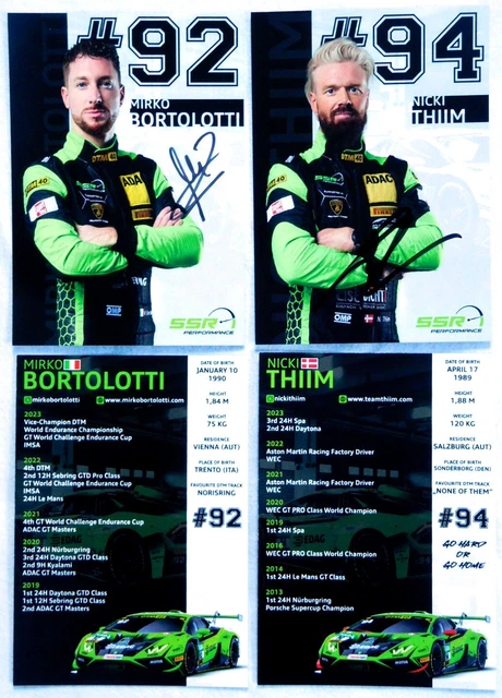 DTM 2024 LAMBORGHINI Huracan GT3 EVO2 Team SSR Performance N.Thiim, M ...