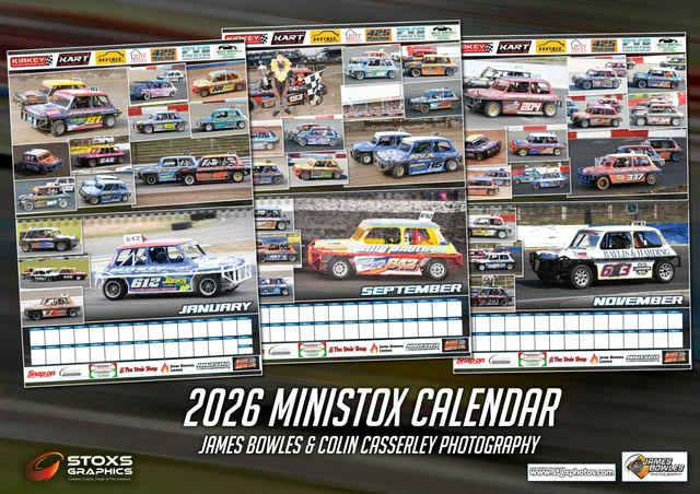BRISCA F1 & Ministox Calendar 2026 Bundle £22.54 - PicClick UK