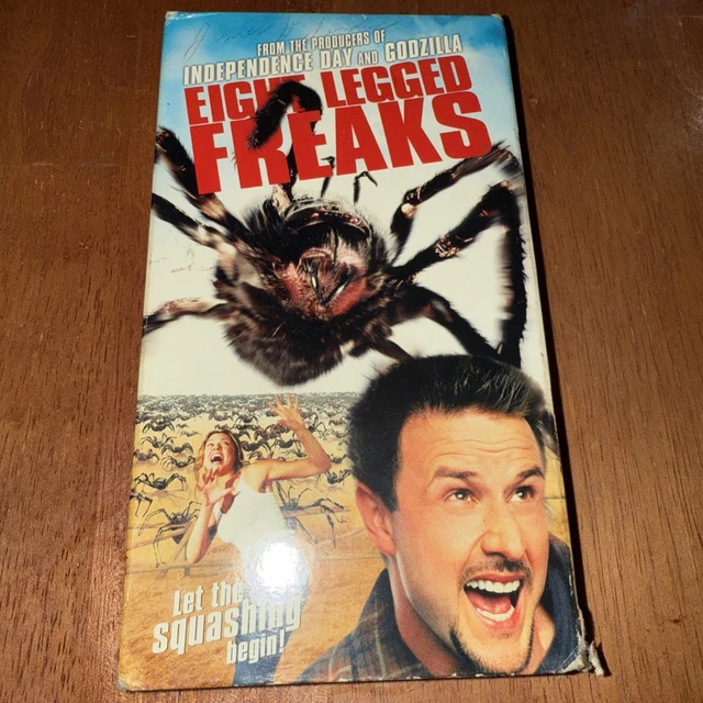 EIGHT LEGGED FREAKS VHS VCR Video Tape Horror David Arquette, Kari ...