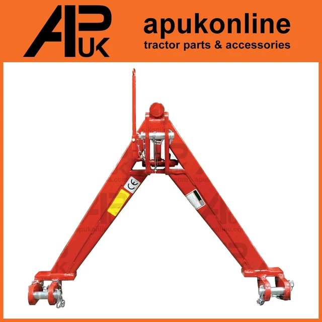 1800KG TRACTOR A Frame Cat 3 Quick Hitch 1.8T Ton Triangular Rear ...