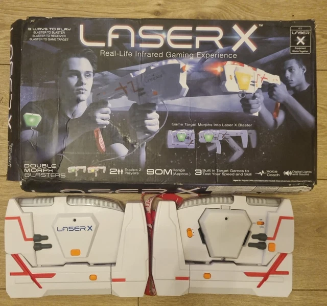 LASER X SET etichette laser blaster doppia morph - 88042 EUR 11,49 ...