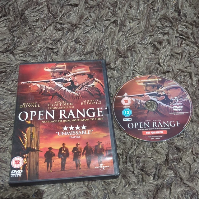 OPEN RANGE (DVD, 2011) Robert Duvall, Kevin Costner £3.26 - PicClick UK