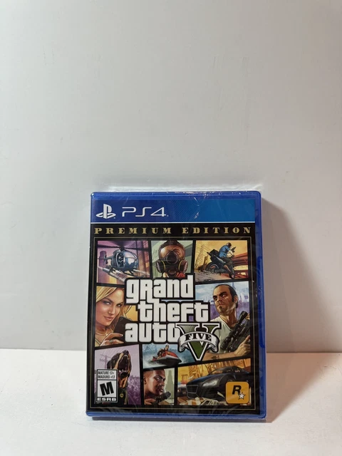 GRAND THEFT AUTO V GTA 5 Premium Edition - PS4 - Neuf | Scellé usine EUR 24,25 - PicClick FR