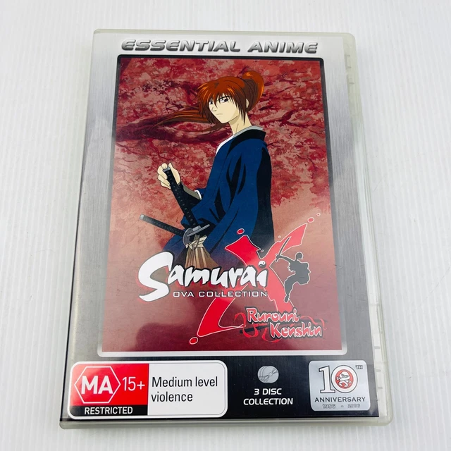 SAMURAI OVA COLLECTION 3 Disc Dvd Collection Manga Anime $37.50 ...