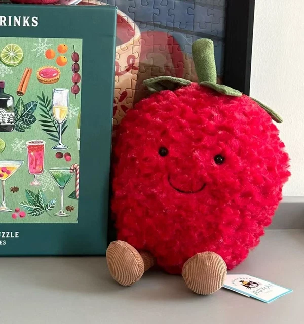 NEW JELLYCAT AMUSEABLE Strawberry - Adorable Plush Toy with Tags ...