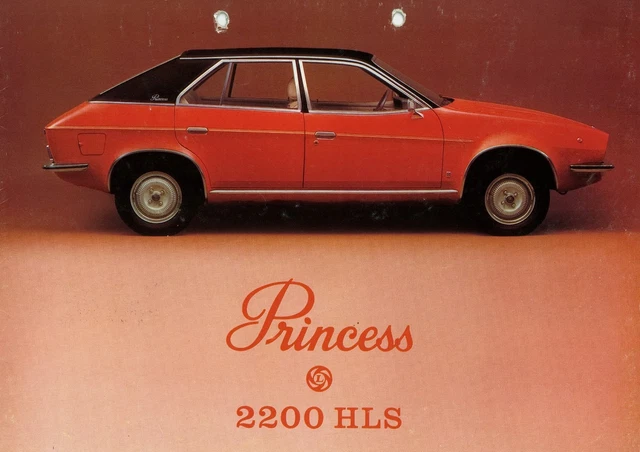BRITISH LEYLAND PRINCESS 2200 HLS Prospekt 1982 brochure prospectus ...
