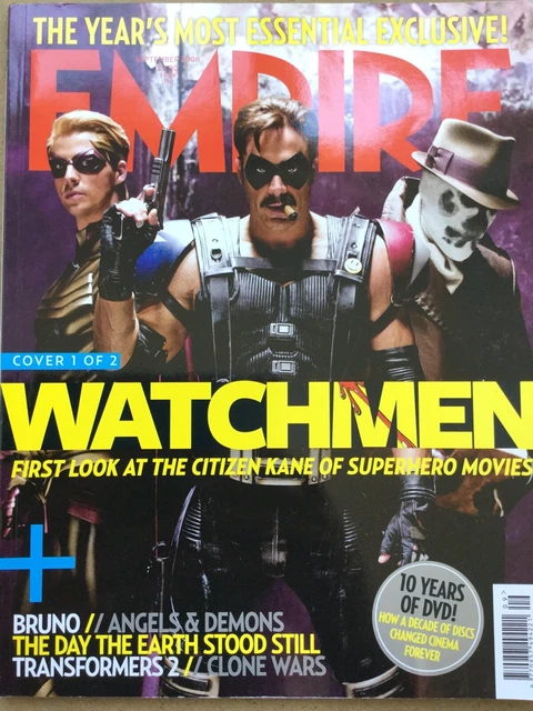 EMPIRE MAGAZINE #231 - September 2008 - The Watchmen, Clone Wars, Cover ...