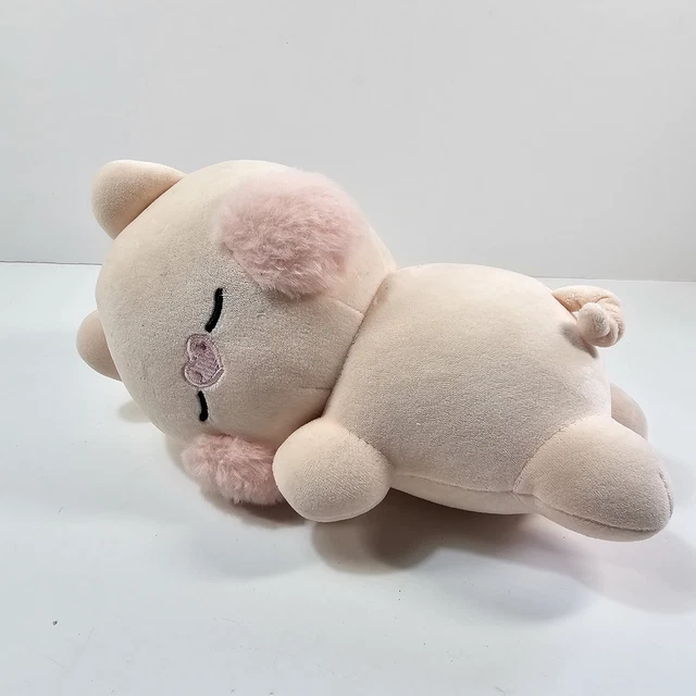 KENJI TINY-K POLLY Plush Pink Pig Cuddly Toy Stuffed Farm Animal Yabu ...